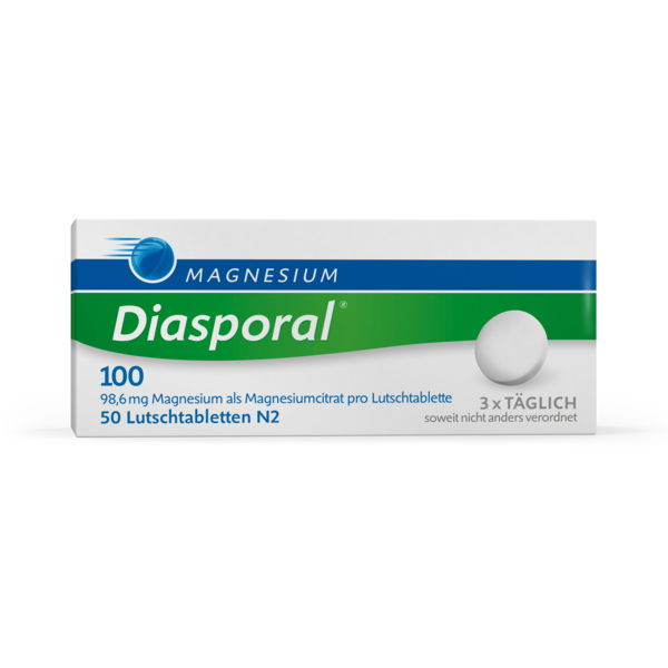 Magnesium-Diasporal® 100 Lutschtabletten